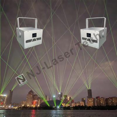 China Long Lasting OEM/ODM 80 Watts Laser Show System With IP 65 Waterproof Rating for sale