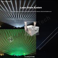 China Fan Cooling System Stage Laser Light with ±30° Scan Angle and 15kg Weight for sale