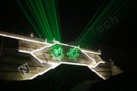 China AC100-240V Voltage Laser Show with Diode Pumped Solid State Laser and Fan Cooling for sale