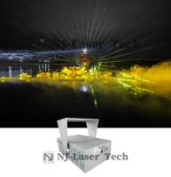 China 120W RGB Laser Light Projector Long Term Use For Nightclubs And Bars for sale