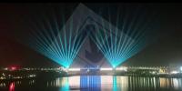 China Remote Control LED Light Source Laser Fountain Illumination for Decorative Display for sale