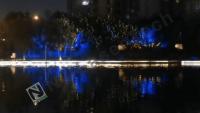 China Adjustable Rainbow Fountain Lighting Multi color For 110-240V Performance for sale