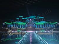 China 1000mW Brilliant Laser Show with High Speed XY Scanner Module Scanning System for sale