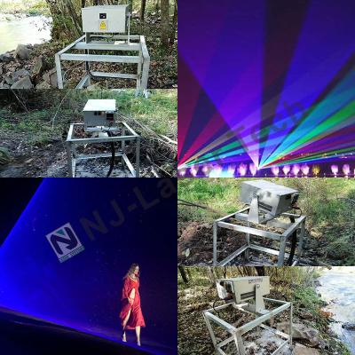 China 10°C-35°C Temperature Range Brilliant Laser Show with RGB Lighting for sale