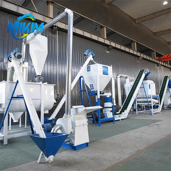 Chicken feed production line