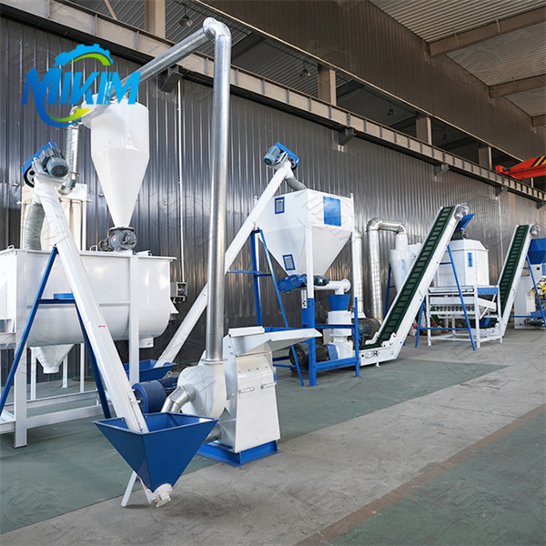 Chicken feed production line