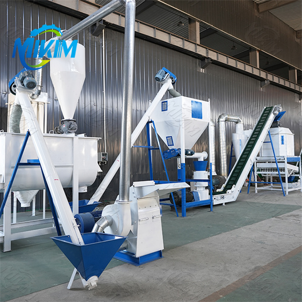 Feed production line