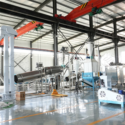 fish floating feed production line