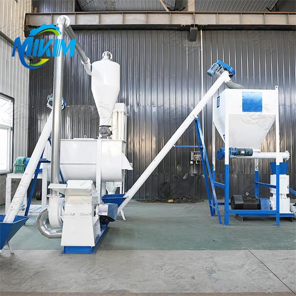 Feed production line