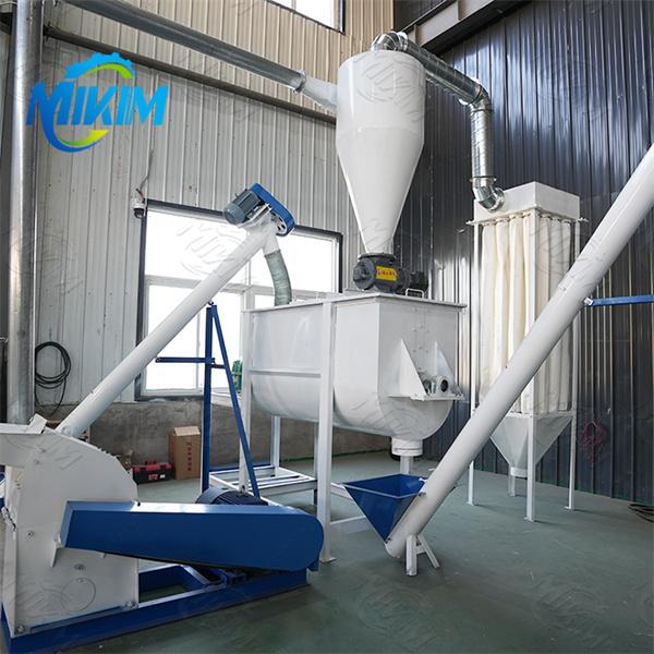 Feed production line