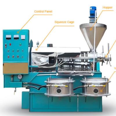 China oil press peanut/sesame/sunflower seeds oil press small capacity oil presser machine for sale