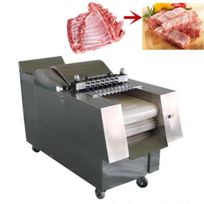 China Fresh meat cube cutting machine frozen duck meat beef dicer cutting machine for sale