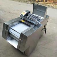 China Commerical frozen chicken cube cutter Big meat dice cutting machine Meat cube dicer for sale