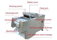 China Electric Boneless Meat Processing Machine Diced Chicken Cube Pork Chop Cutting for sale