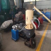 China Flat Die Wood Pellet Mill Wood Pellet Making Machine With CE for sale