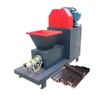 China Small Biomass Charcoal Bagasse Wood Coal Sawdust Briquette Extruder Forming Press for sale