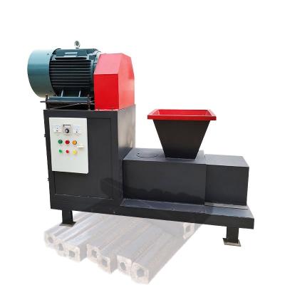China Small Eco Corn Stalk Cow Dung Biomass Wood Sawdust Briquette Making Machine for sale