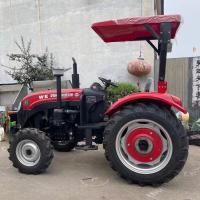 China Multifunctional 1635mm 4 Wheel Drive Tractors Kubota Tractors With Front End Loader for sale