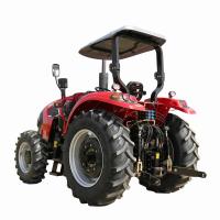 China Small Farm Tractors 4x4 Mini Agricultural Tractors With Front Loader for sale