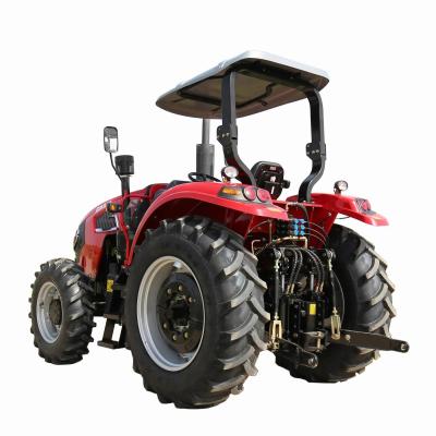 China Small Farm Tractors 4x4 Mini Agricultural Tractors With Front Loader for sale