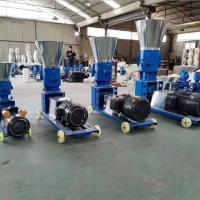 China 80-100kg/H Chicken Animal Feed Pellet Making Duck Flat-Die Alimentation Animale Pellet Machine Feed Pellet  Machine for sale