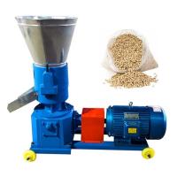 China Pet Food Rice Husk Pellet Processing Equipment for Small Feed Cotton Stalks Grass for sale