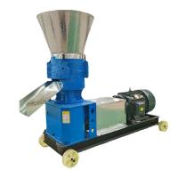 China Pet Food Rice Husk Pellet Processing Equipment for Small Feed Cotton Stalks Grass for sale