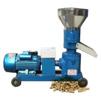 China Small Automatic Chicken Animal Feed Pellet Mill Flat Die Granulator for sale