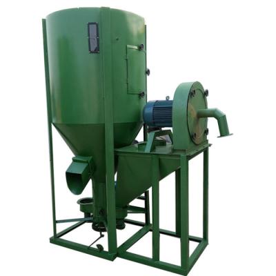 China Animal Feed Vertical Mill Food Mixer Machine Poultry Chicken Feed Mixer Grinder for sale
