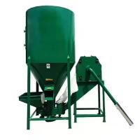 China Horizontal Poultry Feed Making And Mixing Machine Animal Feed Grinder And Mixer for sale