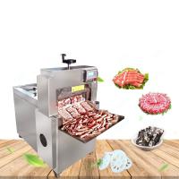 China High Speed Frozen Meat Roll Cutting Machine Mutton Beef Rolls Cutting for sale