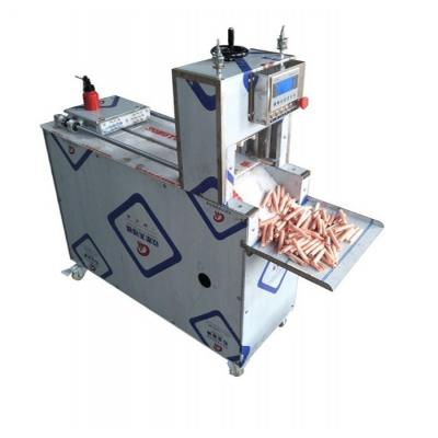 China Frozen Meat Roll Slicing Machine For Pig Lamb Pork Mutton Beef Meat Ham Sausage for sale