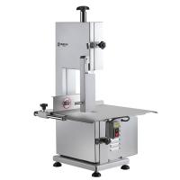 China Fish Pork Cow Beef Frozen Meat Steak Bone Band Saw Cutting Machine for sale