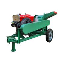 China Highly Efficient Wood Chip Hammer Mill 800kg/H Wood Waste Crusher for sale