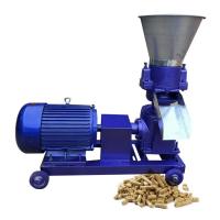 China 2-12mm Wood Pellets Machine Animal Feed Processing Machine Diesel Engine For Chicken for sale