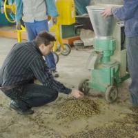 China Automated Sawdust Pellet Machine 11kw Poultry Manure Pellet Machine for sale