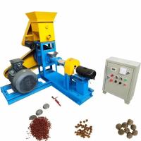 China Mini Floating Fish Feed Pellet Extruder Machine 15kw for sale