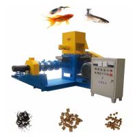 China Alloy Steel Floating Fish Feed Extruder Machine Abrasion Resistant for sale