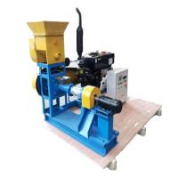 China Pet Food Animal Poultry Floating Fish Feed Making Machine Automatic for sale