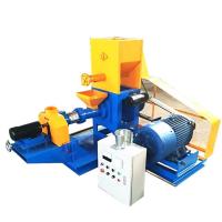 China Fully Auto Floating Fish Feed Pellet Making Machine 180-200kg/H for sale