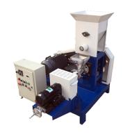 China Animal Breeding Foodstuff Floating Fish Feed Extruder Machine 380V for sale