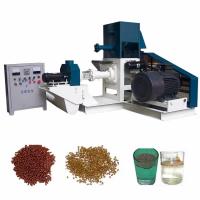 China Floating Fish Feed Mill Pellet Extruder Making Machine 380V for sale