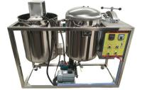 China Crude Palm Oil Refining Machine Small Oil Refinery Machine 380Volt for sale