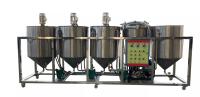 China ISO Crude Sunflower Oil Refining Machine Rice Oil Refinery Machine for sale