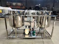 China 2500KG/D Automatic Oil Press Machine high capacity Edible Oil Refining Machine for sale
