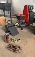 China Easy To Operate Biomass Charcoal Briquette Making Machine 600 KG for sale