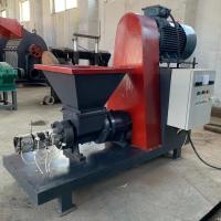 China Fully Automatic Briquette Sawdust Charcoal Making Machine 750 KG for sale