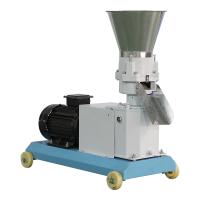 China 80-100kg/H Chicken Animal Feed Pellet Making Duck Flat-Die Alimentation Animale Pellet Machine Feed Pellet  Machine for sale