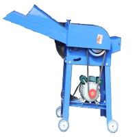 China Gasoline Grass Fodder Chaff Cutter Machine High Safety Level for sale
