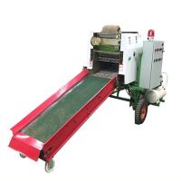 China 2.1*2.88*2.8m Hay Bundling Machine 5.5kw Square Bale Wrappers Durable for sale